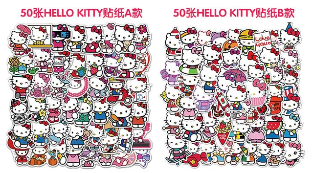 Hello Kitty Sticker Bomb