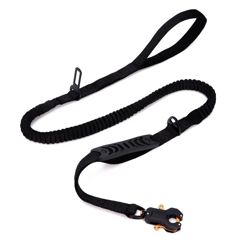 Tactical Dog Leash Heavy Duty Dog Leash with Frog Clip Soft Padded ...