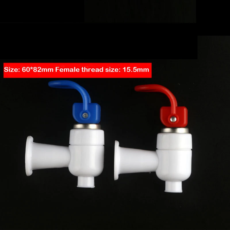 2pcs Push Type Plastic Water Dispenser Faucet Tap Replacement 15.5mm ...