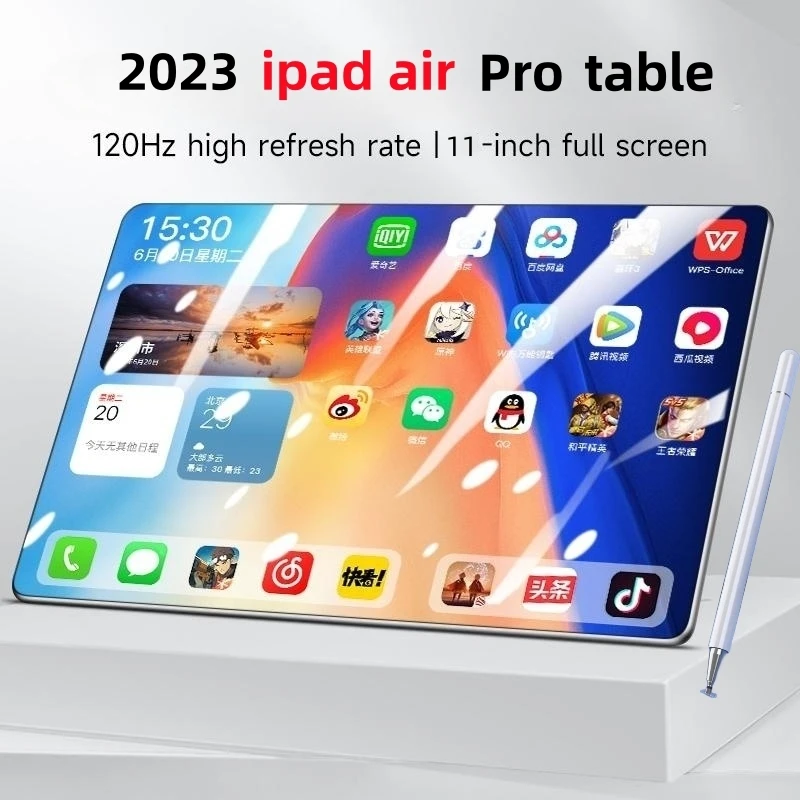Tablette-Android-iPad-Air-Pro-Global-Version-11-HD-Snapdragon-870 ...