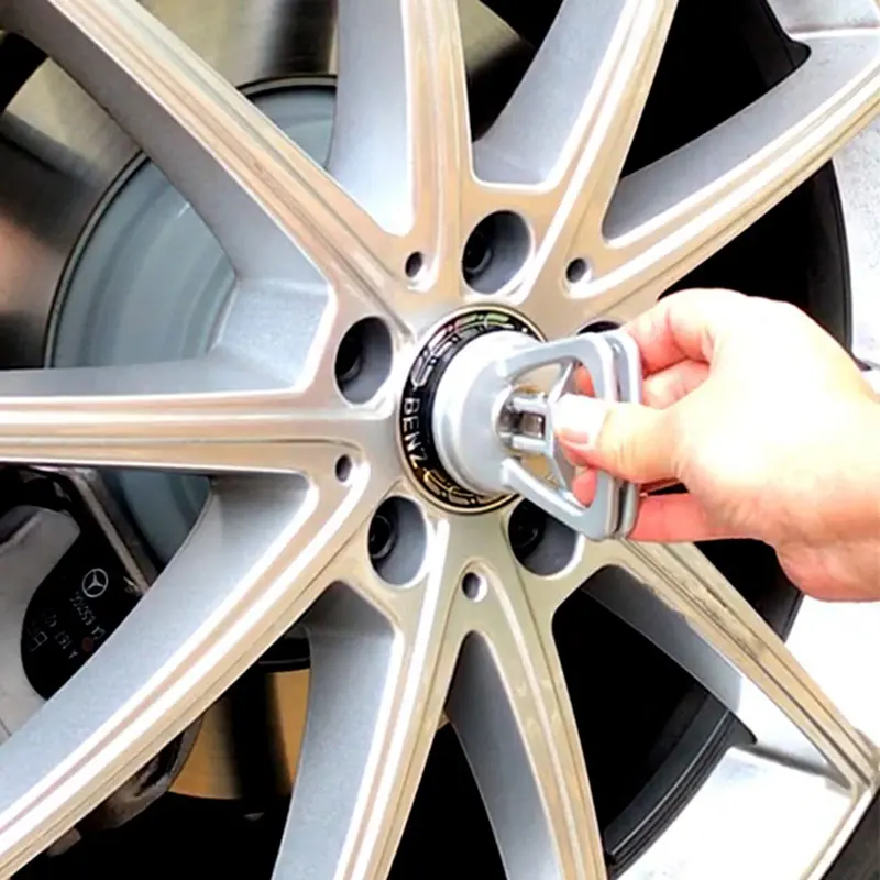 Automotive hub cap extractor disassembly tool glass suction cup extractor