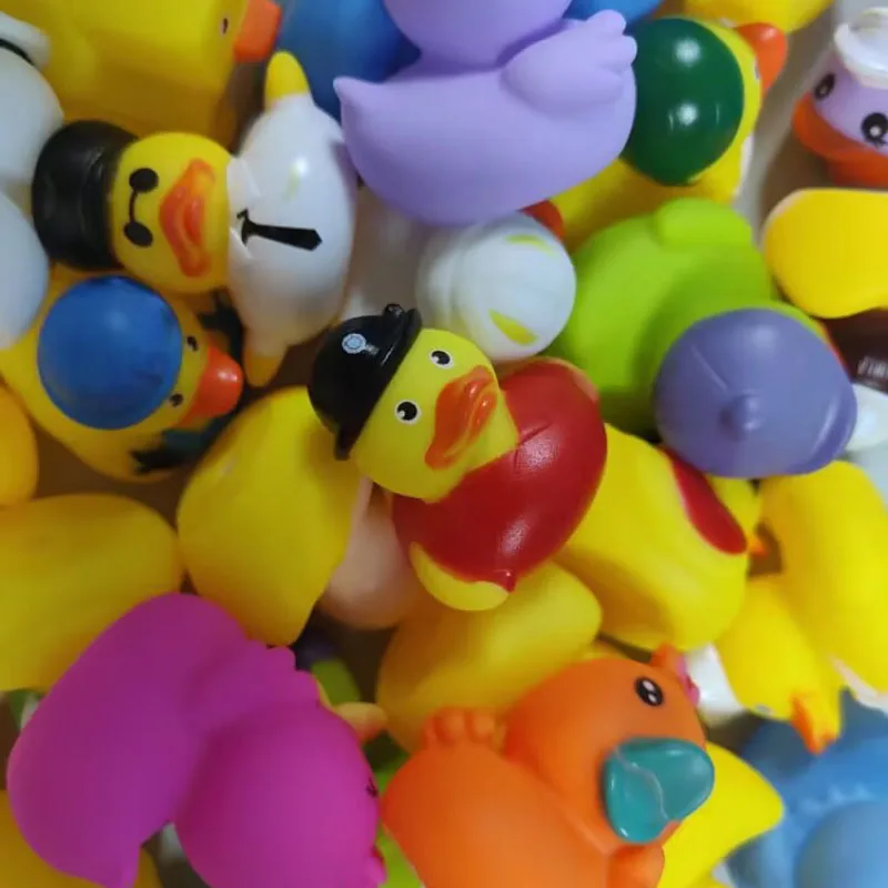 17pcs-Baby-Bathing-Toy-Kids-Cute-Duck-Water-Spray-Sprinkler-Bathroom ...