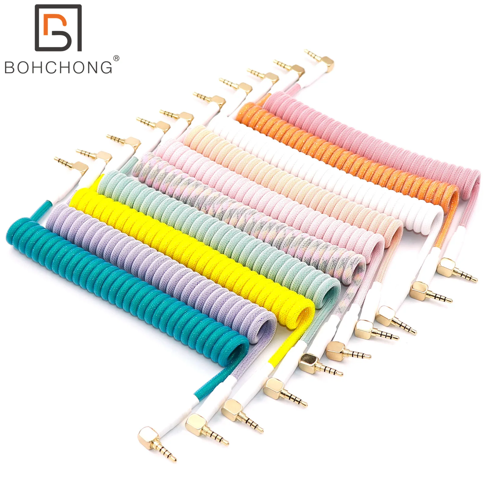 3-5mm-90-Degree-Angle-TRRS-Coil-Coiled-Cable-for-Split-Keyboard-RODE ...