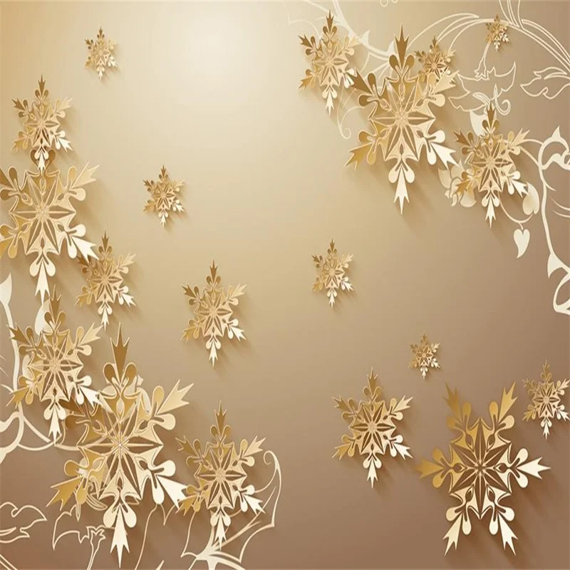 Pretty Snowflakes Wallpaper