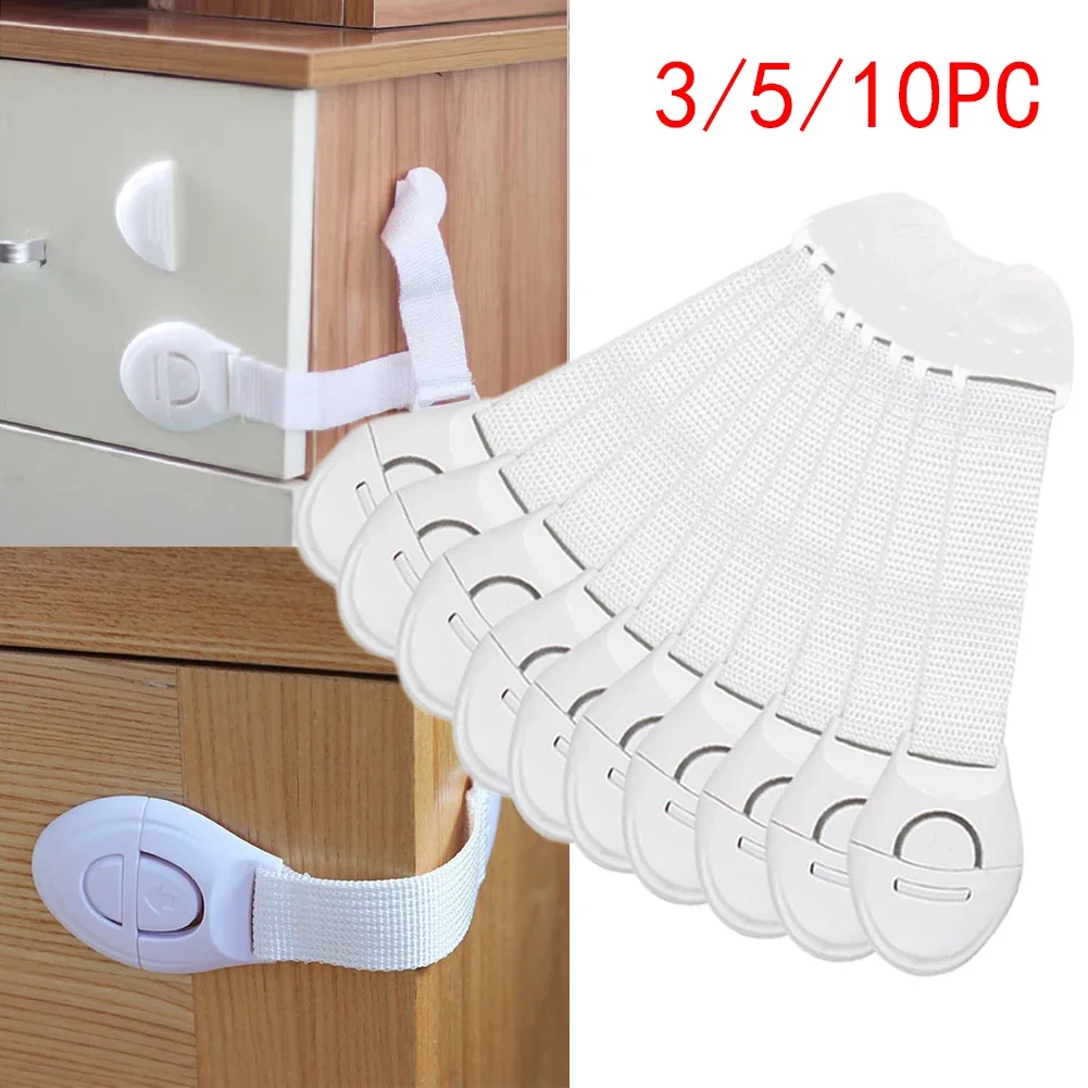 Baby-Safety-Cabinet-Lock-Kids-Security-Protection-Drawer-Door-Cabinet ...