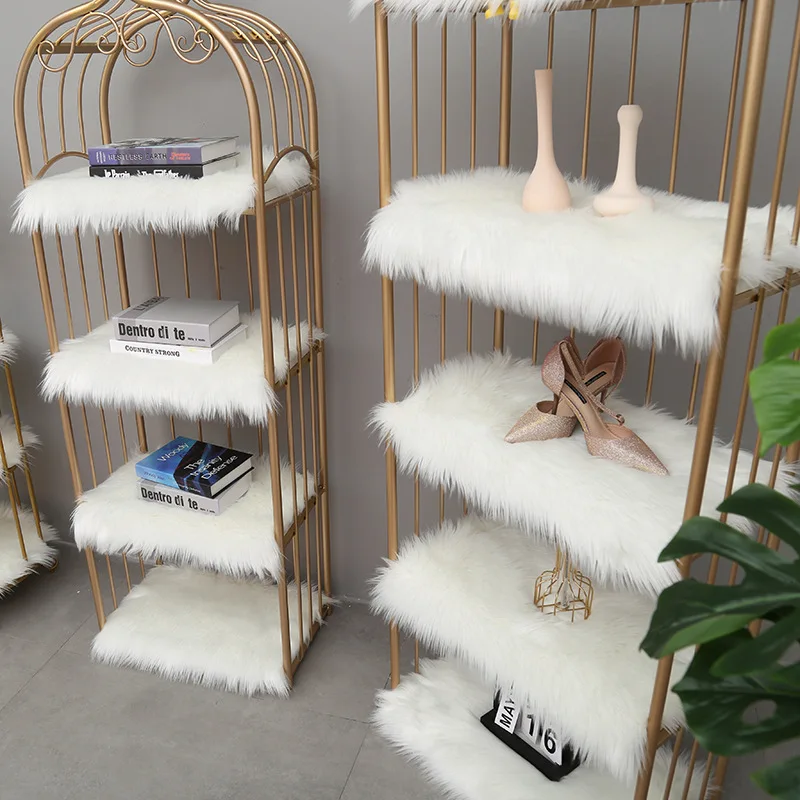 Soft-Plush-Carpets-For-Display-Dressing-Table-Home-Decor-Sheepskin-Fur ...