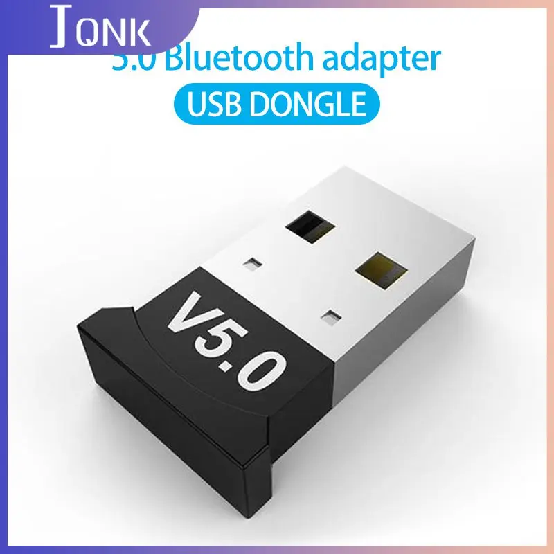 최신 무선 USB 블루투스 어댑터, V5.0 블루투스 동글 음악 수신기 어댑터, 블루투스 송신기, 노트북 데스크탑 PC용 ...
