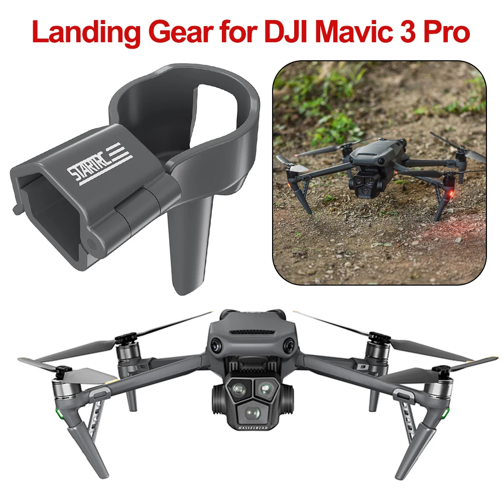 For-DJI-Mavic-3-Pro-Landing-Gear-Foldable-Drone-Protective-Feet-Protect ...