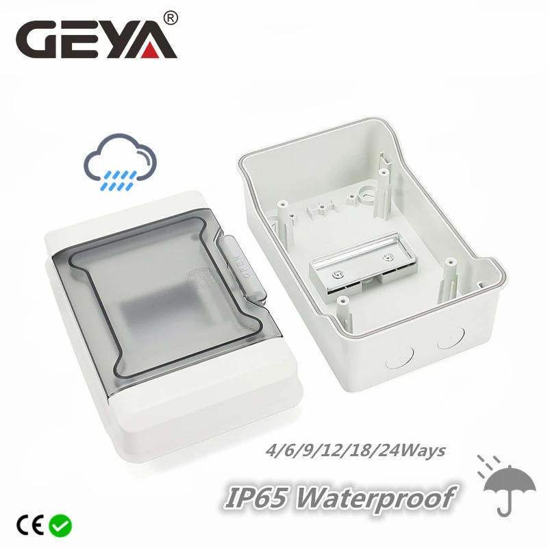 GEYA NEW AT 4 6 9 12 18Ways Outdoor Waterproof Electrical Distribution GEYA NEW AT 4 6 9 12 18Ways Outdoor Waterproof Electrical Distribution