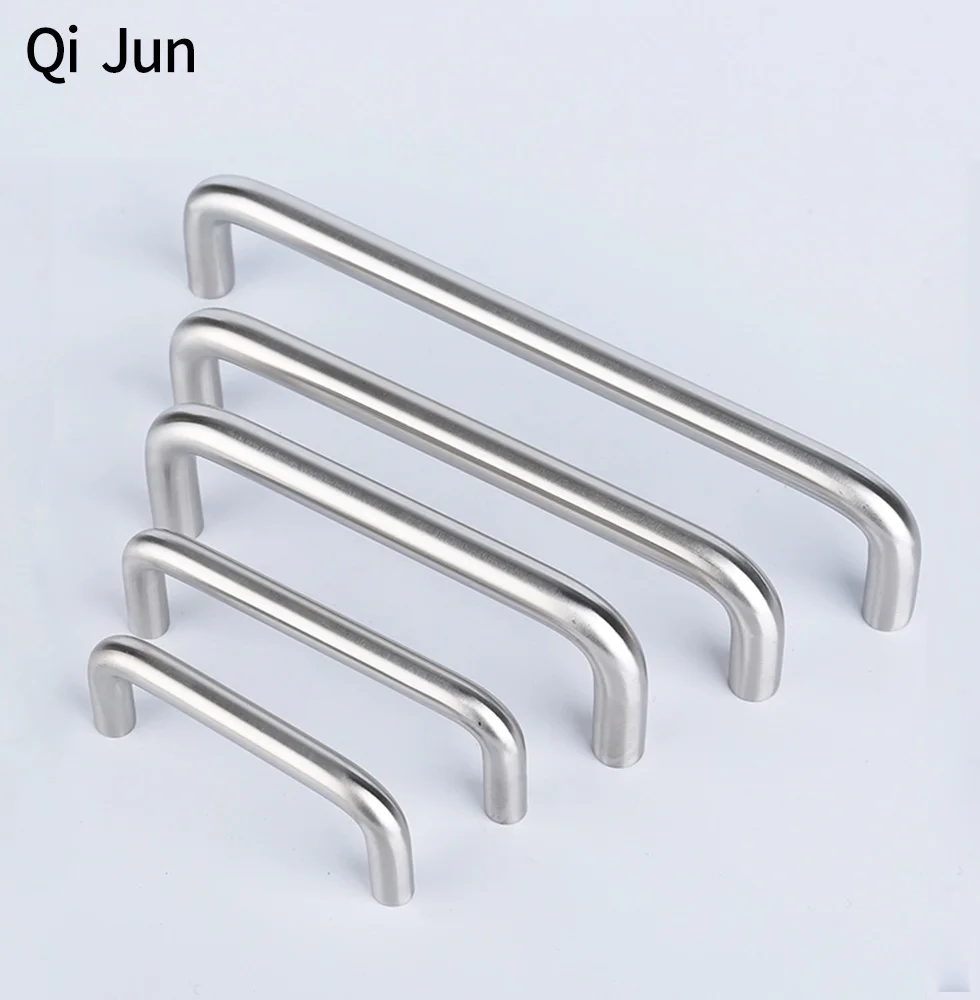 201-solid-stainless-steel-door-U-shaped-handle-box-panel-cabinet ...