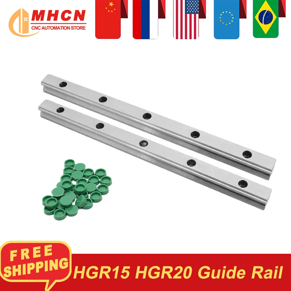 2PCS-1000-2000mm-HGR15-HGR20-Linear-Rail-EU-RU-Warehouse-CNC-Guides ...