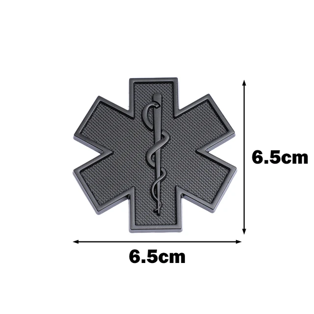 Star Of Life Medical Paramedic EMT Sticker Contour Cut EMS Star Of Life ...