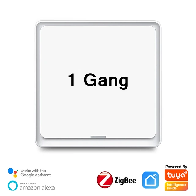 Tuya ZigBee Smart Scene Switch 4Gang 12 Scene Wall Switch Push Button ...