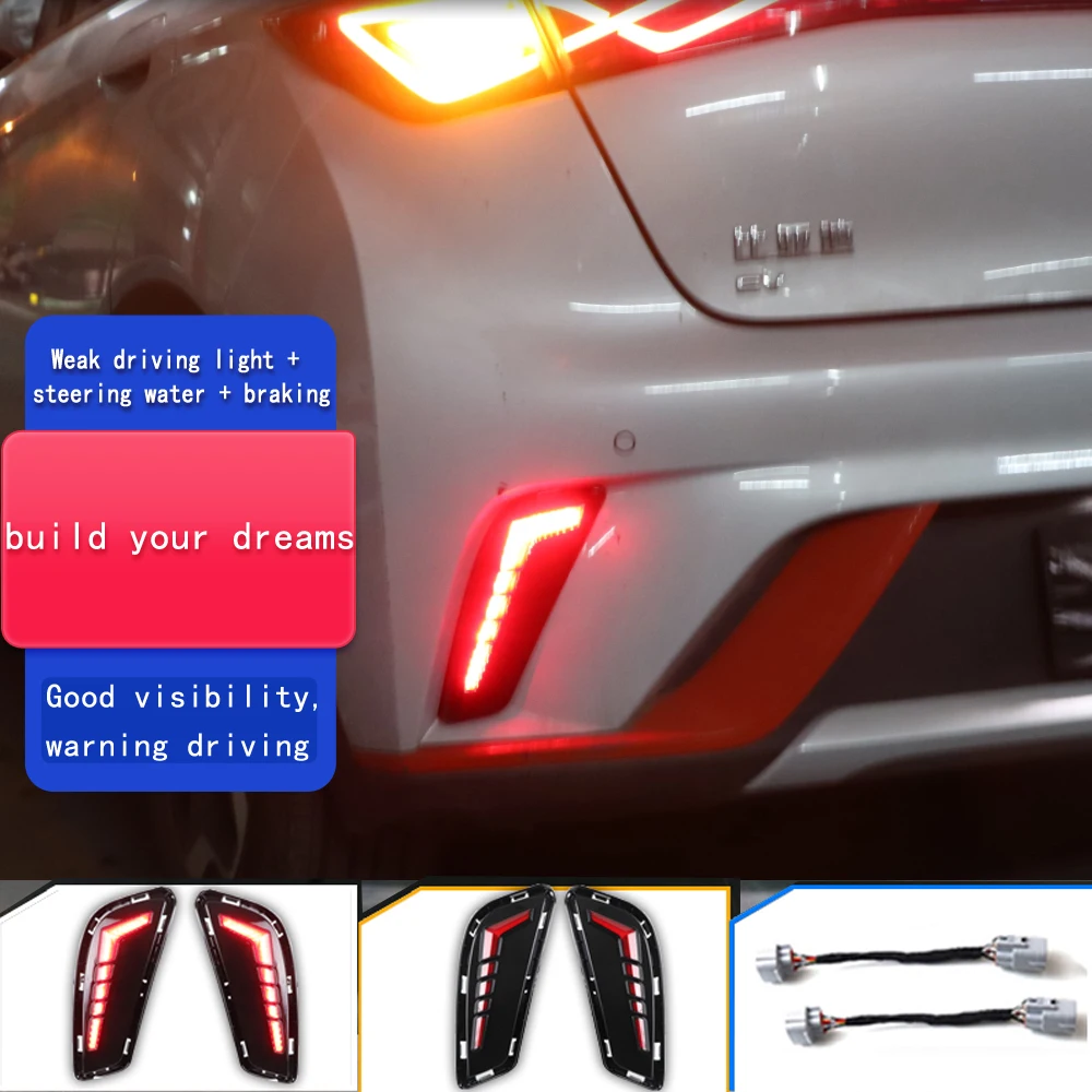 2Pcs-For-BYD-Dolphin-2022-LED-Rear-Reflector-Taillight-Fog-Lamp-Rear ...