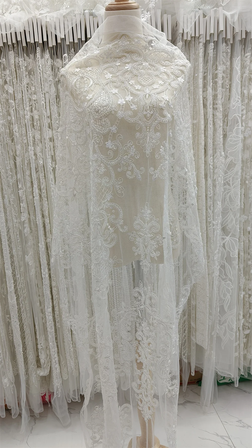 Pretty-Nice-Nigerian-Net-Lace-Fabric-for-Women-Top-Fashion-Design ...