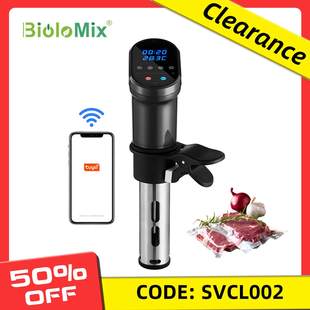 BioloMix 2nd to 5th Generation Sous Vide, Immersion Circulator Vacuum ...