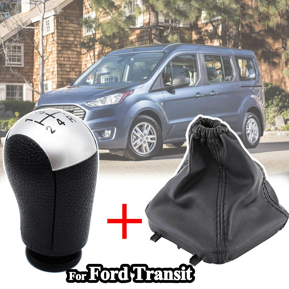 Black-Dust-proof-Stitch-Gear-Stick-Gaiter-Boot-Pu-Leather-Case-For-Ford ...