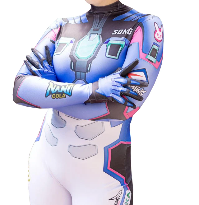 New-D-va-2-Superhero-Cosplay-Costumes-Jumpsuits-Animal-DVA-V2-Zentai ...