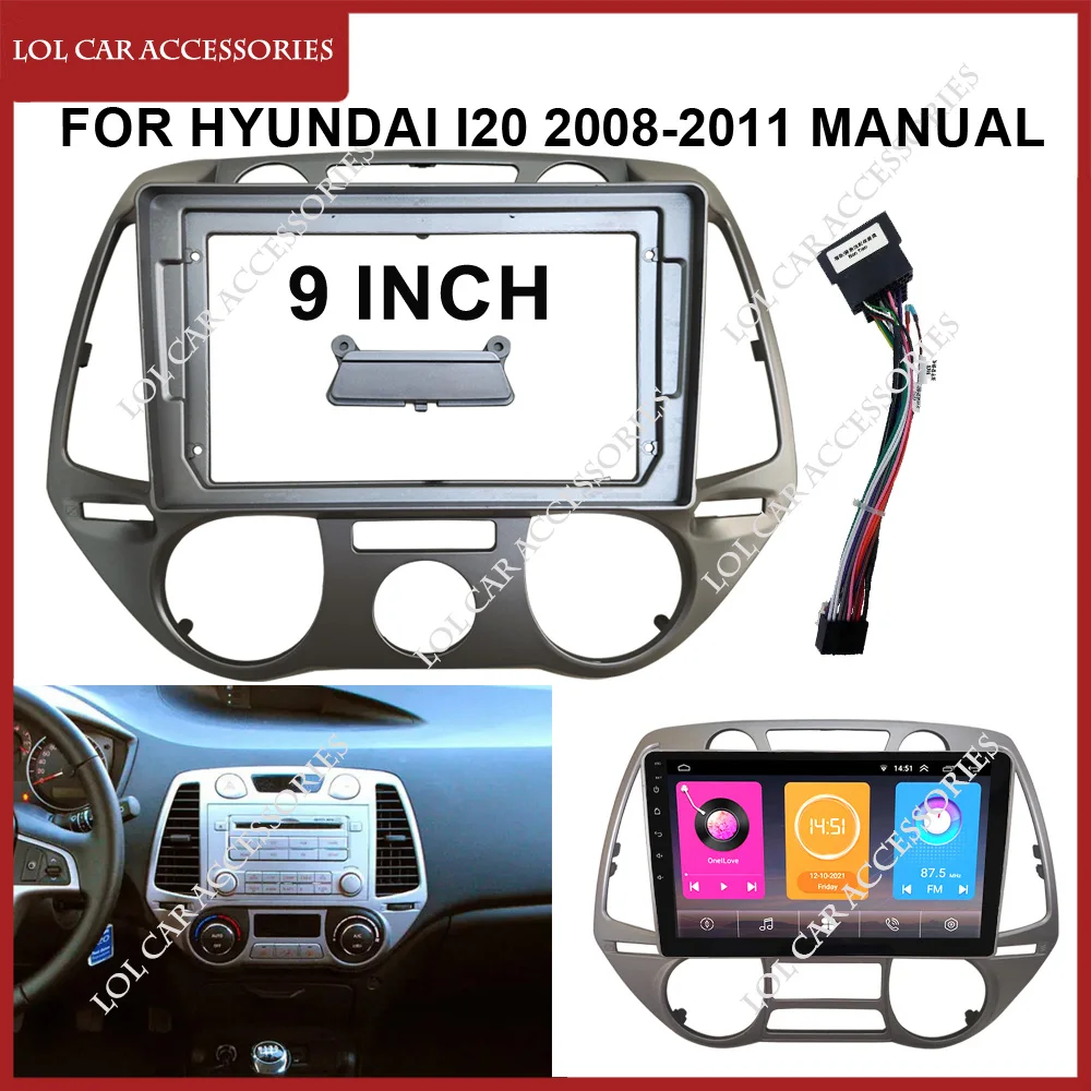 9-Inch-For-HYUNDAI-I20-2008-2011-Manual-CAR-Radio-Stereo-Android-GPS ...