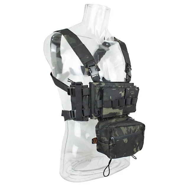 3.52|mk3 Chest Rig Tactical Vest - Nylon Airsoft Hunting Gear With ...