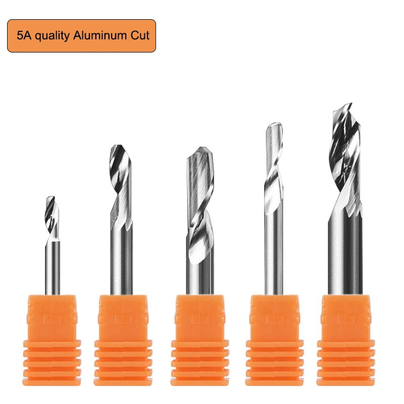 Aluminum Cutter Single Flute | Carbide Cutter Aluminum | Aluminum 2 ...