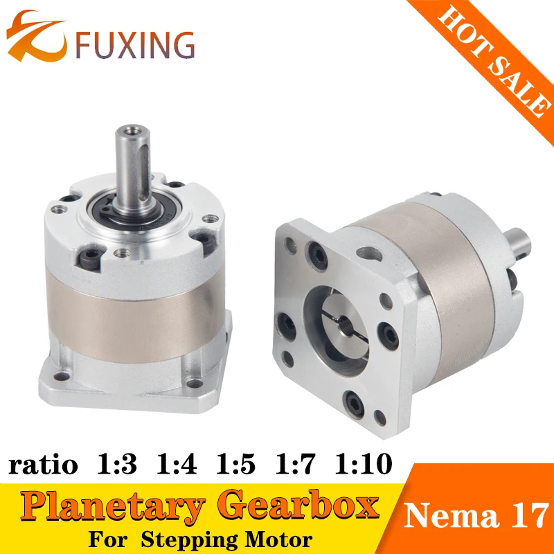 High Precision Planetary Geared Gearbox Nema 17 Stepper Stepping Motor ...