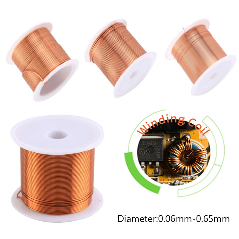 copper lacquer wire0.06mm - 0.65mm cable Copper wire Electromagnetic ...