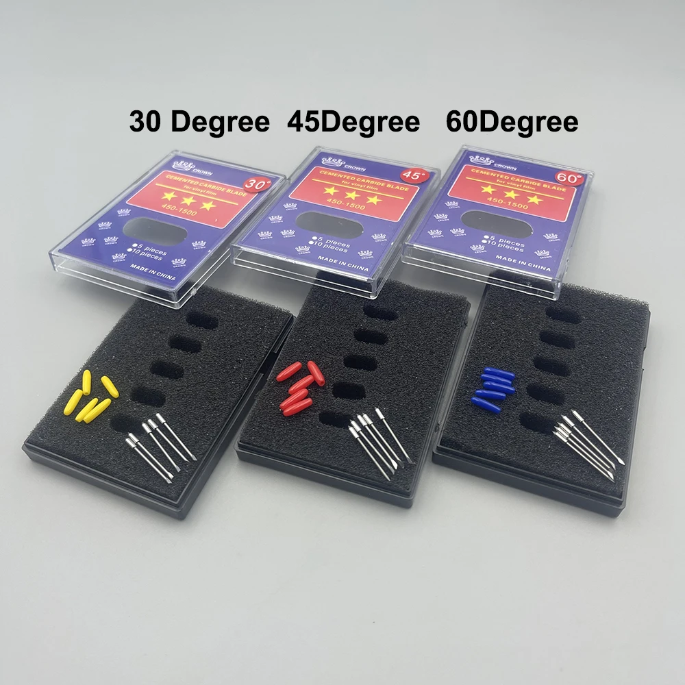 10PCS For Graphtec Cutting Plotter CB09 CB09U Blade Knife Cemented ...