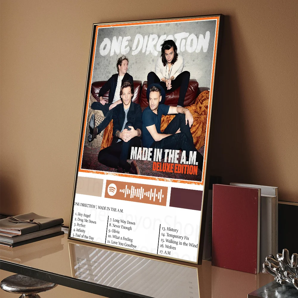 One Direction Poster On Wall