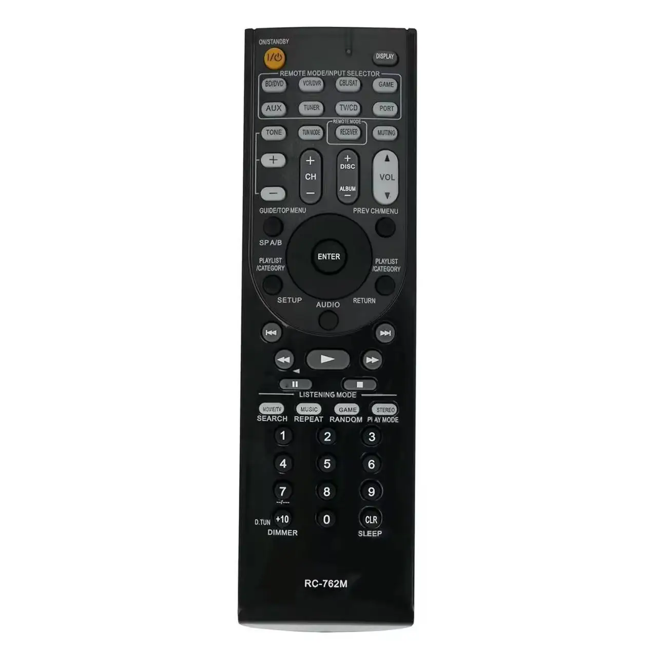 Remote Control RC-762M RC762M for Onkyo AV Receiver HT-R290 HT-R380 HT ...