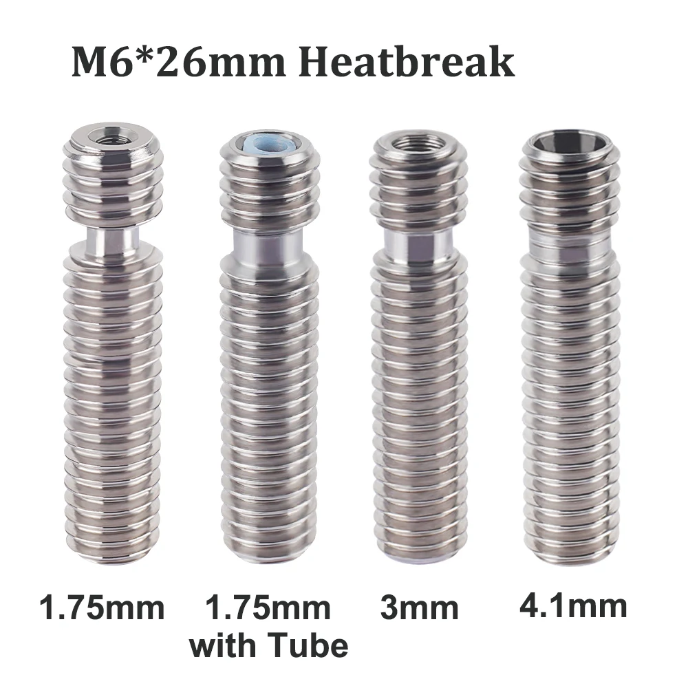 Stainless Steel Throat Heatbreak | 3d Printer Heatbreak Throat M6 ...