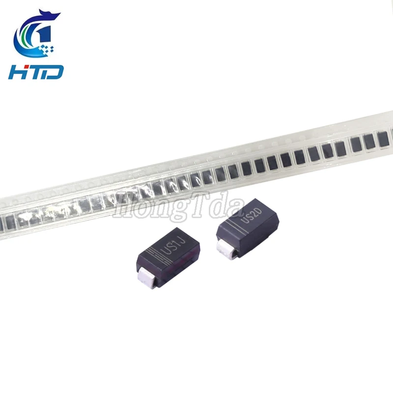 100PCS-SMA-DO-214AC-US1A-US1D-US1G-US1J-US1M-US2A-US2D-US2G-US2J-US2M ...