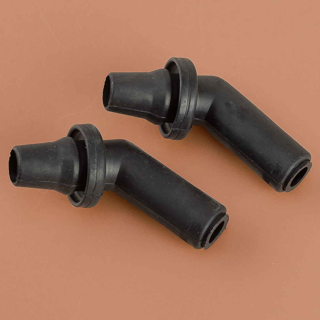 2Pcs-Black-Rubber-Sunroof-Drain-Tube-Pipe-Hose-Connector-Fit-for-Land ...