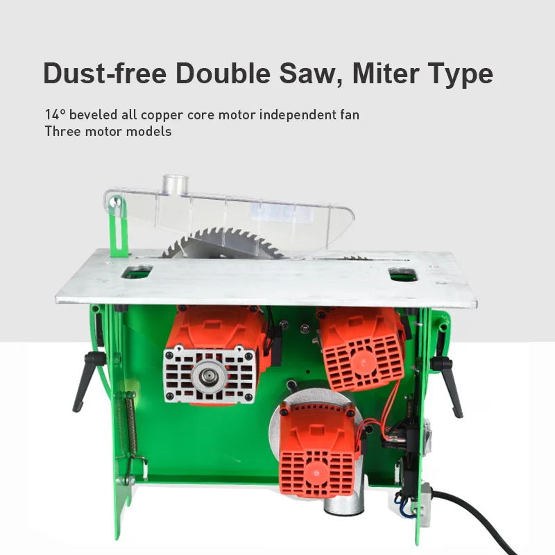 LJ-230-8-Inch-Household-Miniature-Woodworking-Table-Saw-Electric-Multi-Function-Precision-Dust ...