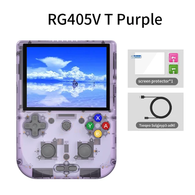 ANBERNIC RG405V Handheld Game Console Android 12 Unisoc Tiger T618 4 ...