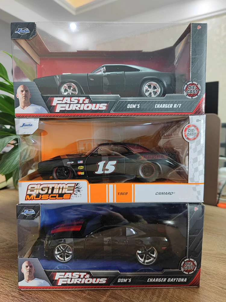 New-JADA-Diecast-Alloy-1-24-Charger-DAYTONA-Black-Muscle-Car-Model ...