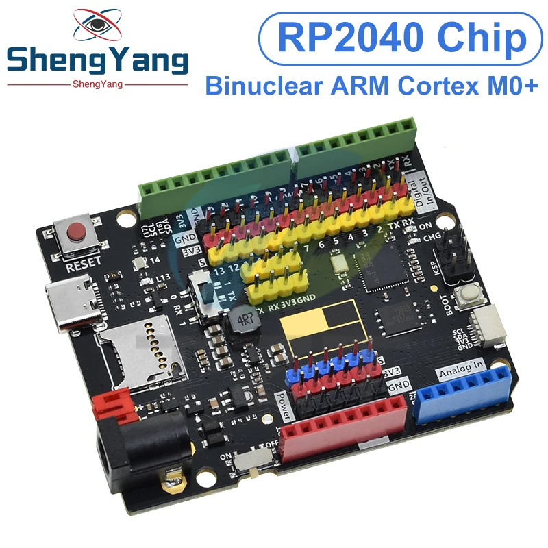 Raspberry-PI-UNO-RP2040-Development-Board-Type-C-USB-16MB-Programming ...