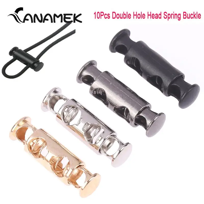 10Pcs-Metal-Double-Hole-Head-Spring-Buckle-Elastic-Adjustment-Buckles ...