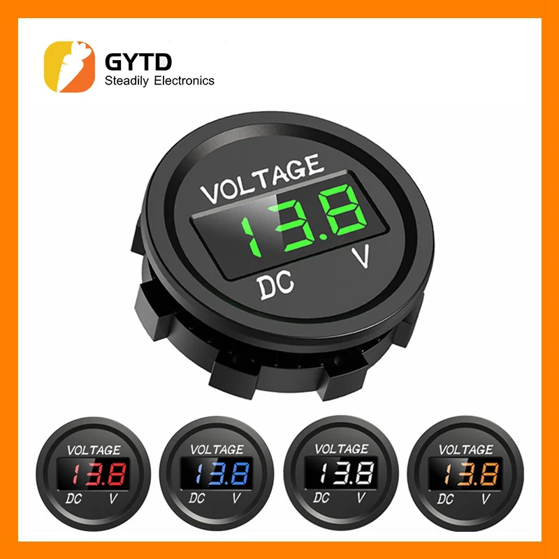 Mini-Round-Waterproof-Motorboat-Motorcycle-DC5V-48V-LED-Panel-Digital ...