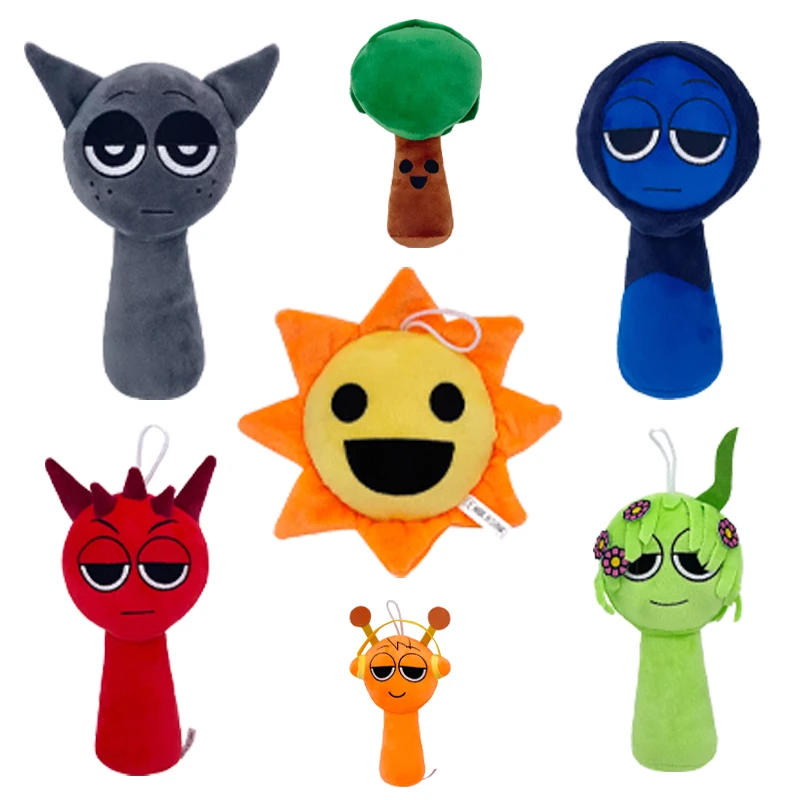 A-o-nuevo-Sprunki-juguetes-de-peluche-Sprunki-Plushie-animales-de ...