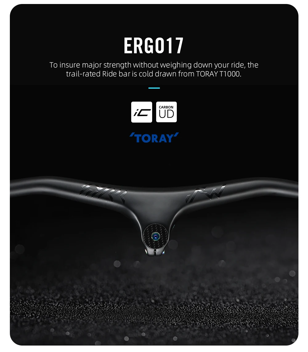 RYET-ERGO17-T1000-MTB-Handlebar-Integrated-Carbon-Mountain-Bike ...