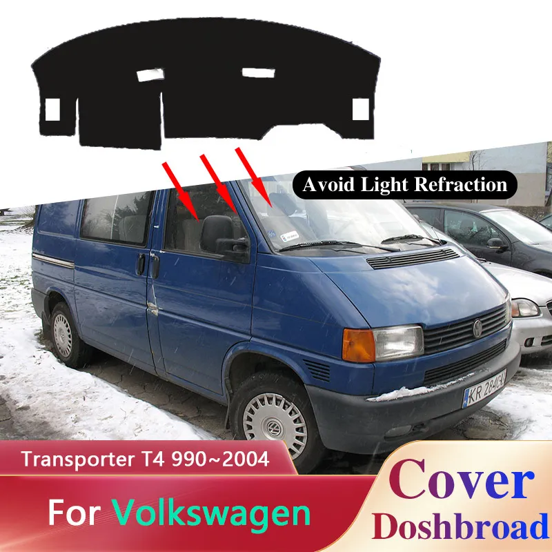 Car Dashboard Cover for Volkswagen VW Transporter T4 EuroVan Vanagon ...