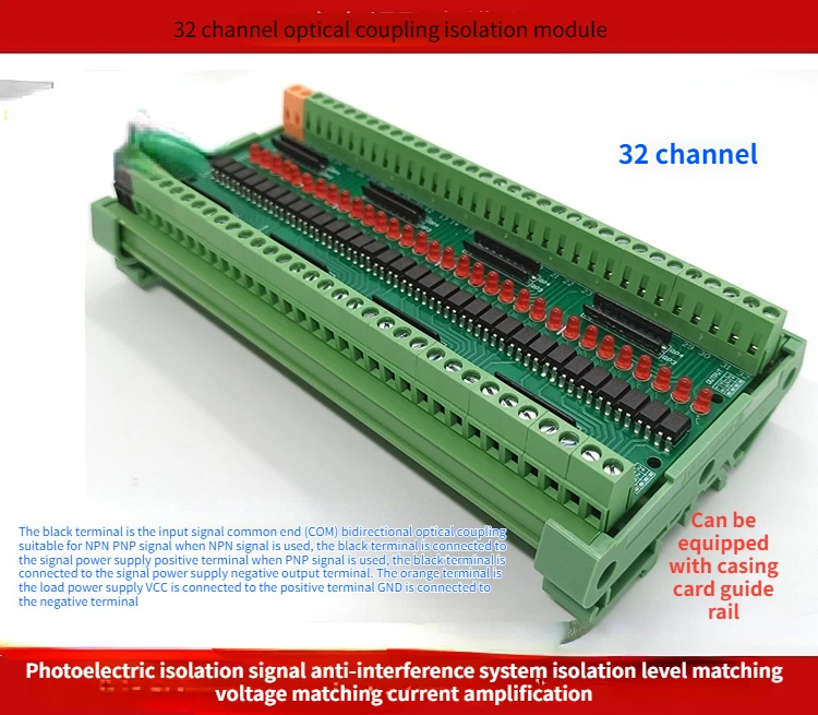 32-channel Optocoupler Isolation Board/32-channel Optocoupler Isolation ...