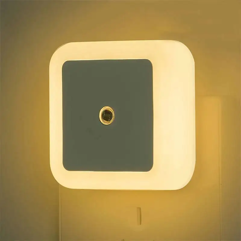 Control-LED-Night-Light-Plug-In-Sensor-Lamps-For-Bedroom-White-Warm ...