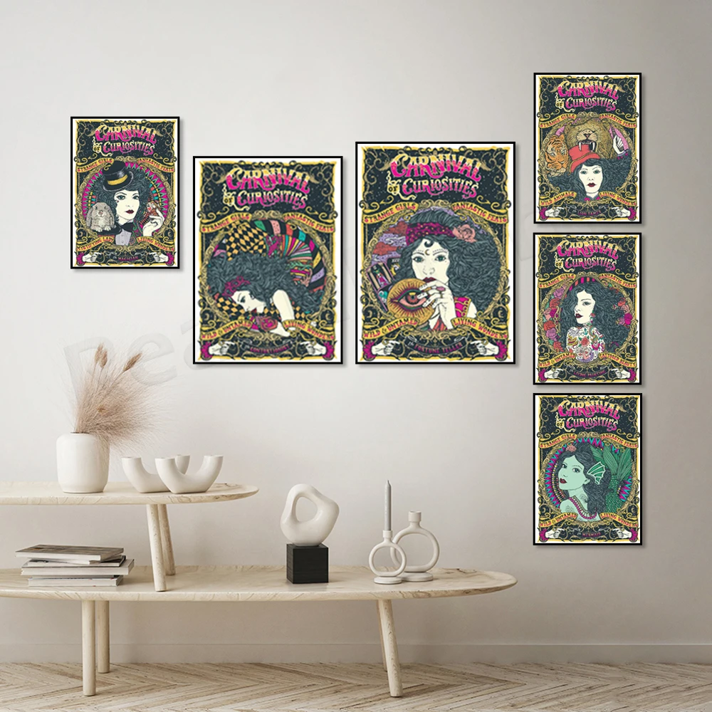 Vintage Circus Fortune Teller