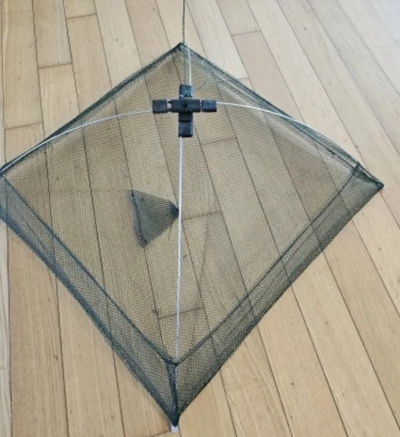 Portable-60-80-100cm-Fishing-Net-Foldable-Large-Landing-Fish-Mesh ...