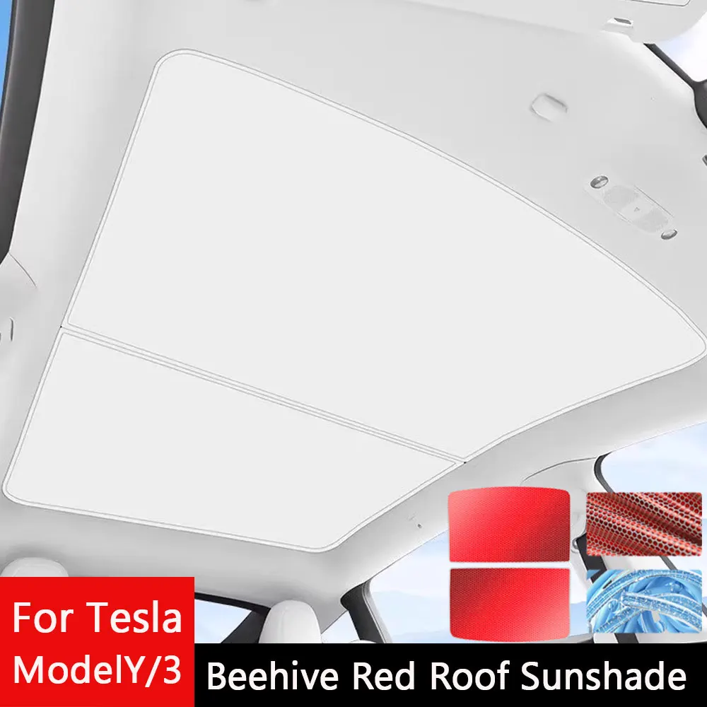 Roof-Sunshades-for-Tesla-Model-3-Highland-2024-Model-Y-Upgraded-Beehive ...