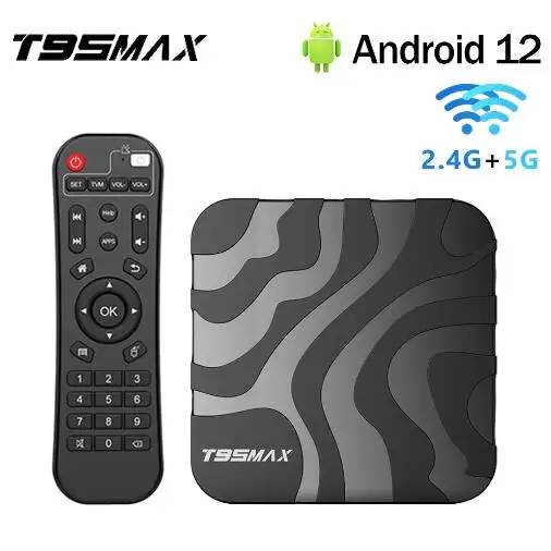 Dispositivo-de-TV-inteligente-T95-MAX-H618-decodificador-con-Android-12-Allwinner-4GB-32GB-64GB ...