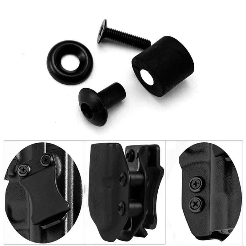 4pcs-set-Kydex-Holster-Screw-K-Sheath-Screw-with-Female-Adapter-Rubber ...