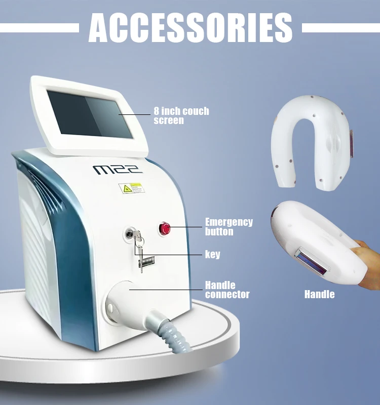2022 Newest M22 Machine Skin Rejuvenation Multifunctional OPT IPL Acne Wrinkle Removal Vascular ...